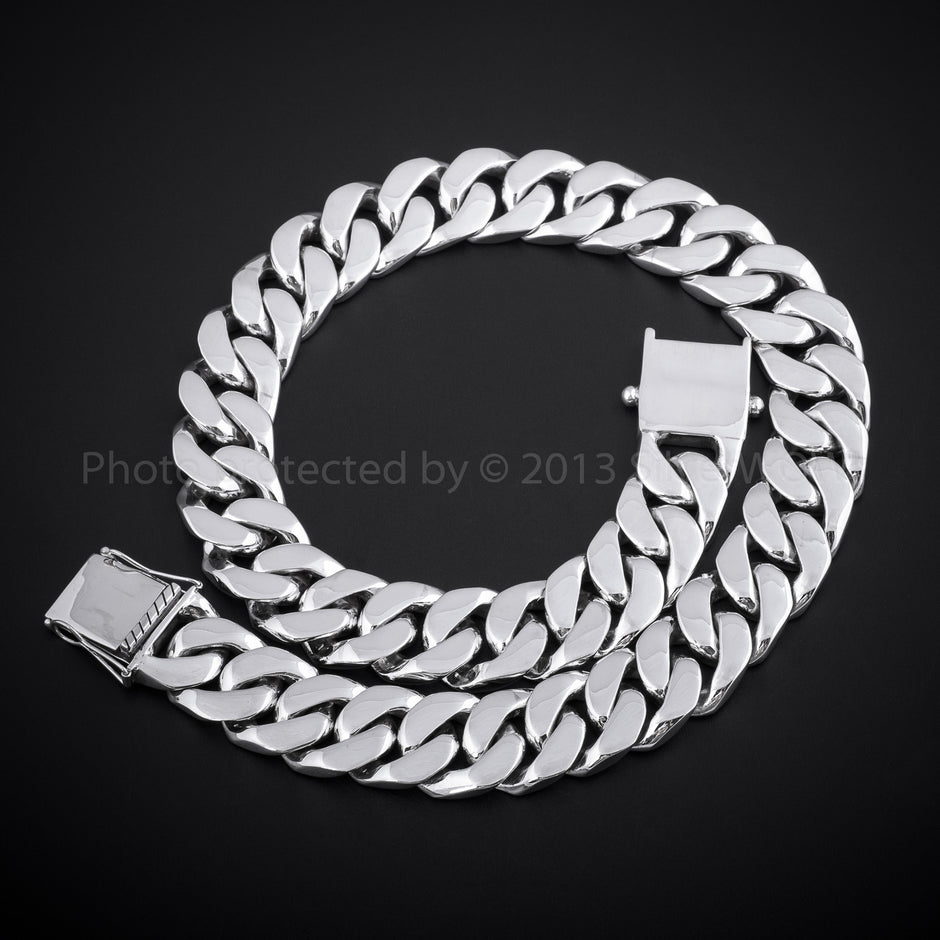 Thick Heavy Chunky Silver Chains for Men | 925 Sterling | SilverWow™