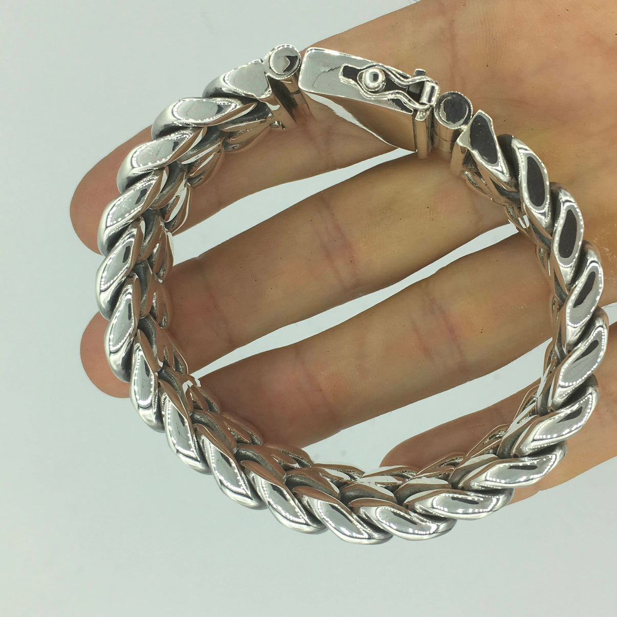 Herringbone Bracelet x 30mm | Silverwow.net – SilverWow™