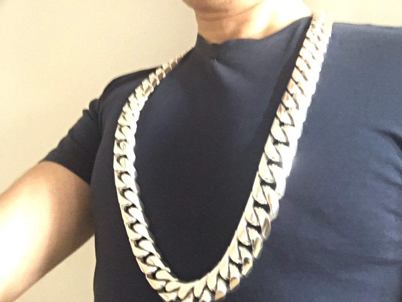 25mm Real Cuban Link Heavy Mens Necklace | Silverwow.net – SilverWow™