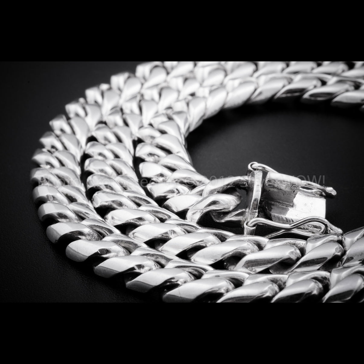 Silver Cuban Link Necklace - 15mm Wide | Silverwow.net – SilverWow™