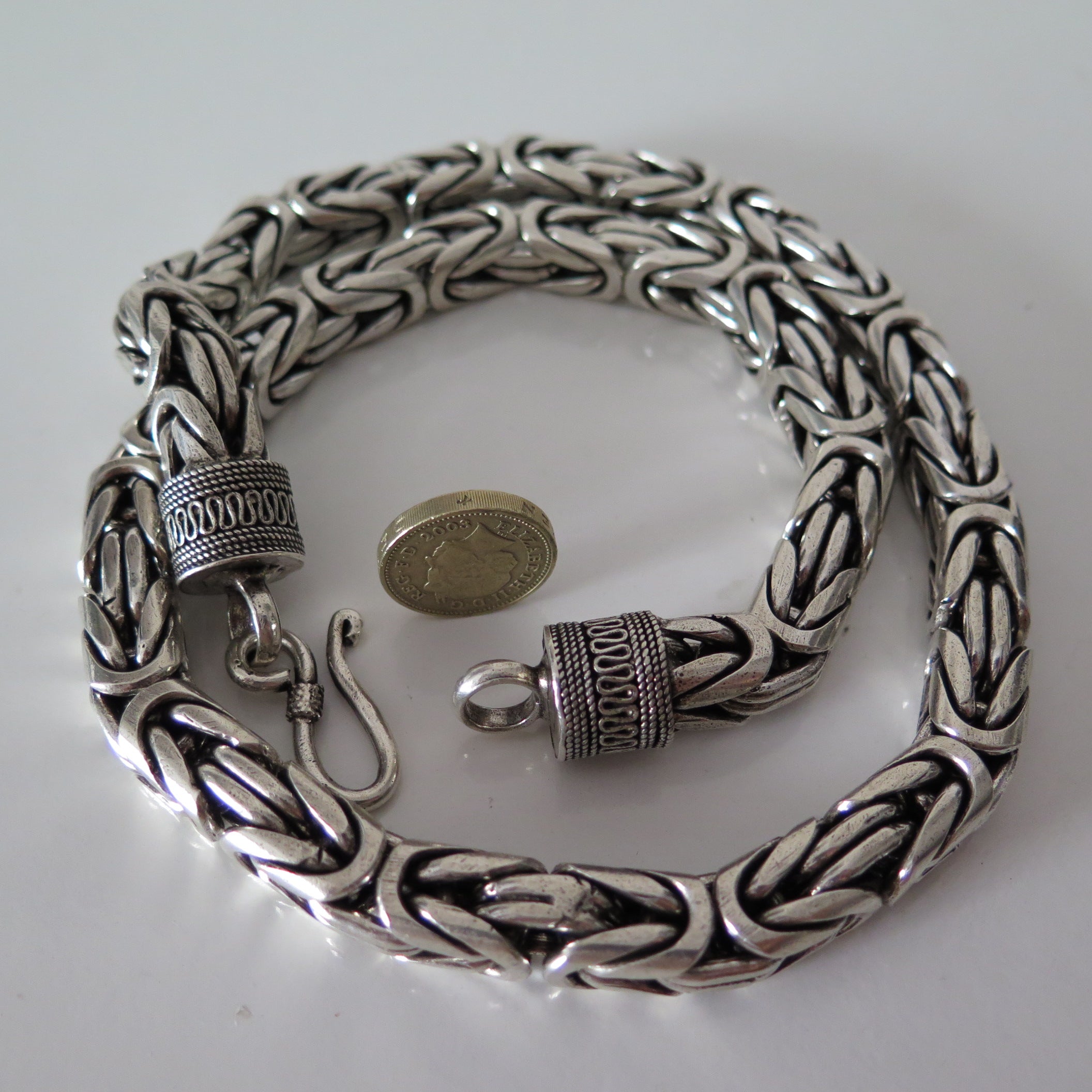 Thick Heavy Chunky Silver Chains for Men | 925 Sterling | SilverWow ...